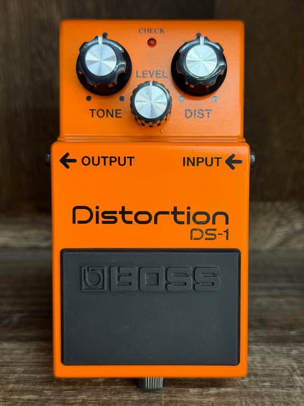 Boss DS-1 Distortion (Silver Label) With Box | Reverb