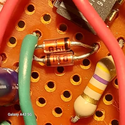 "Dirty Diode" 741/diode clipping distortion circuit housed in | Reverb