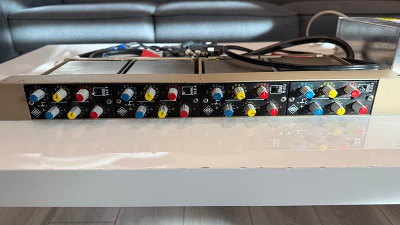 Neumann W491A Quad Parametric EQ Rack with Power Supply and | Reverb