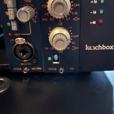 AMS Neve 1073LBEQ 500 Series Equalizer Module 2010s - Blue | Reverb