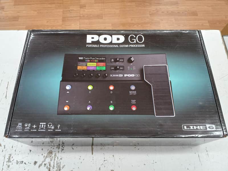 LINE6 POD GO Effects Processor Pedal | Reverb