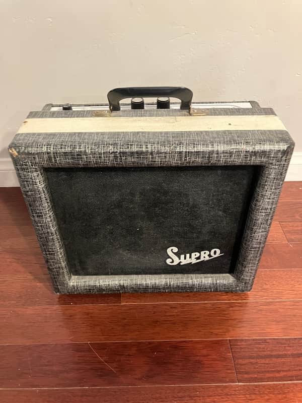 Vintage Supro Spectator 1614 Tube Amplifier Valco Chicago | Reverb