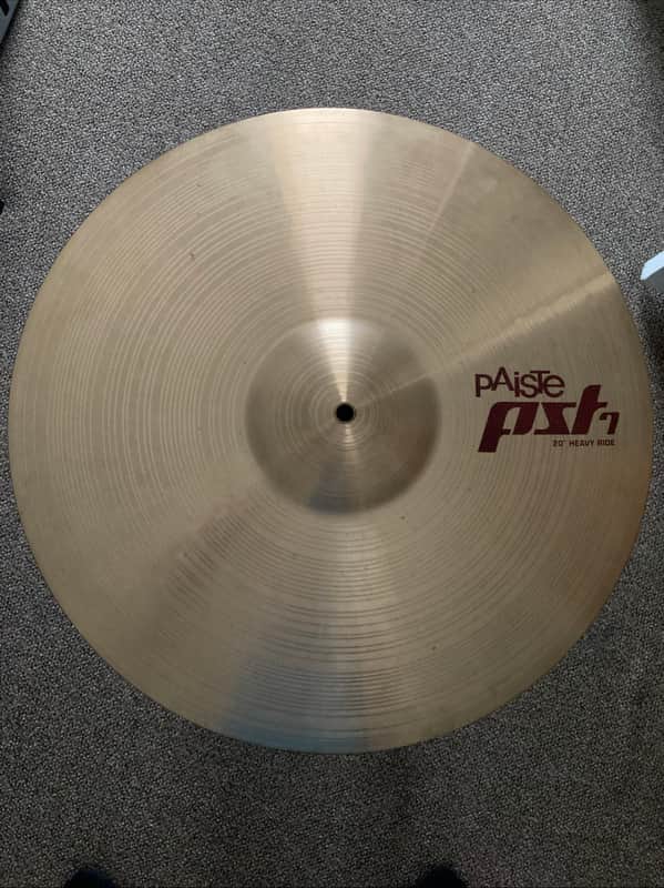 Paiste 20" PST 7 Heavy Ride Cymbal 2012 - Present - | Reverb