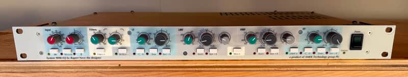 AMEK 9098 Neve Designed Mic Pre/EQ 90s New Caps & Switches | Reverb