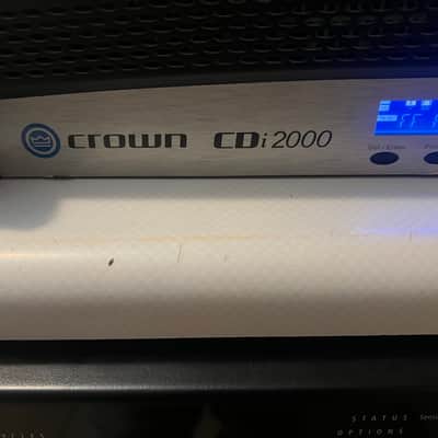 Crown CDi 2000 2-Channel 800-Watt Power Amplifier 2010s - | Reverb
