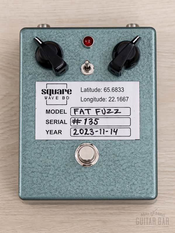 2023 Square Wave BD Fat Fuzz Germanium Guitar Effects Pedal | Reverb
