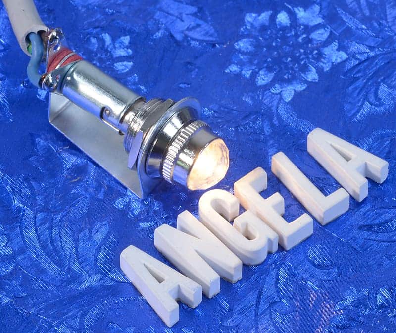 Pilot Light Assembly For Guitar Amps, '50s Style Clear Jewel | Reverb