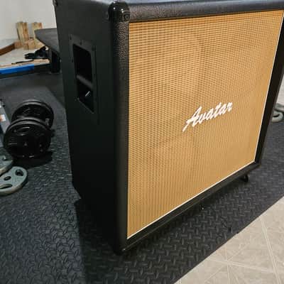 Avatar 4x12 Guitar Speaker Cabinet Unloaded 2010's - Black | Reverb