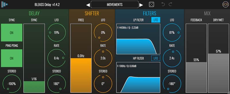 BLEASS Delay: Pro Audio Plugin for Creative Sound Design | Reverb
