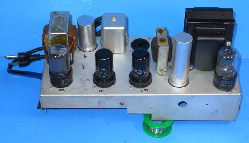 Webster Ekotape EK 2 Single Ended 6V6 Tube Instrument Amp | Reverb
