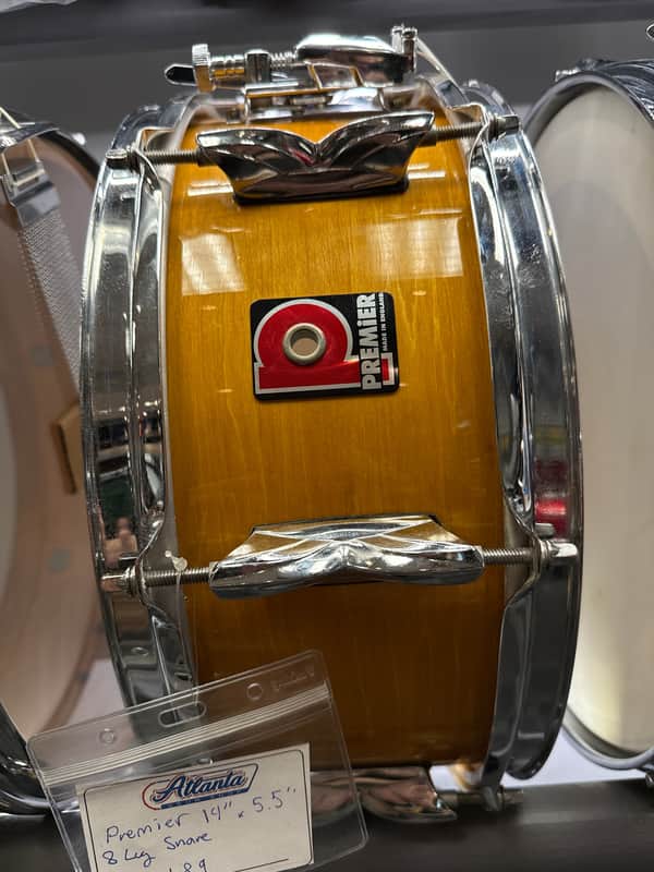 Premier 14x5.5" Natural Snare | Reverb