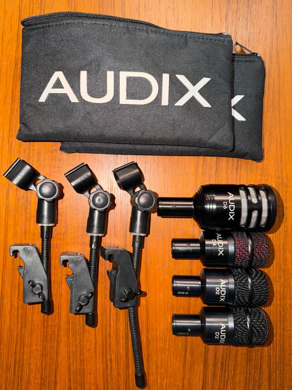 Audix D6, D4, D2(x2) 4pc drum mic set | Reverb