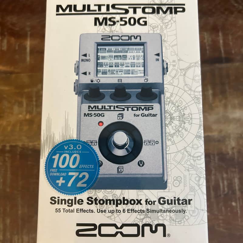 Zoom MS-50G MultiStomp 2012 - 2023 - Silver | Reverb