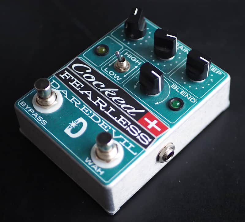 Daredevil Cocked & Fearless | Drive & cocked Wah | USA | Reverb