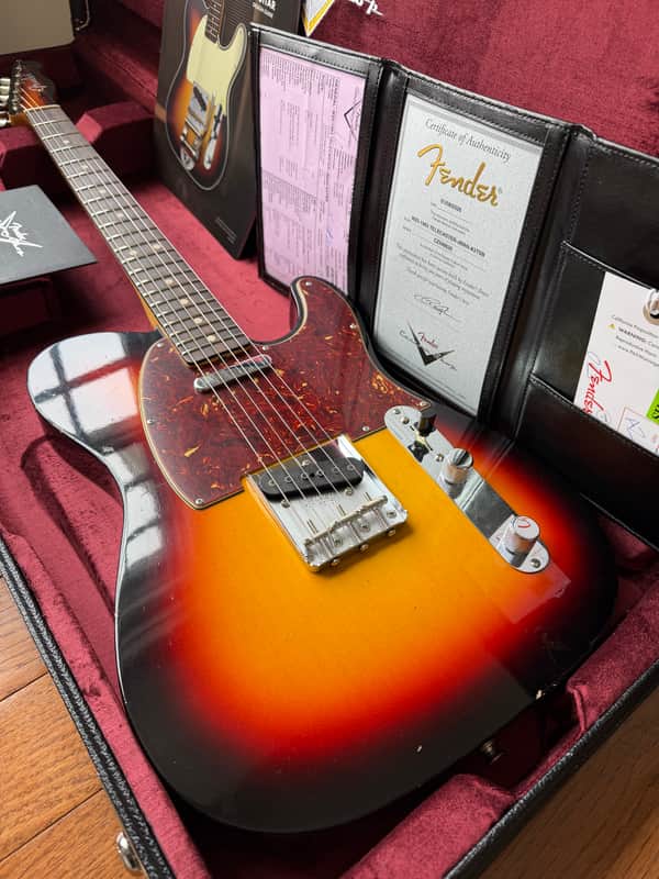 2026 Fender Custom Shop '63 Telecaster Matching Headstock Peg | Reverb