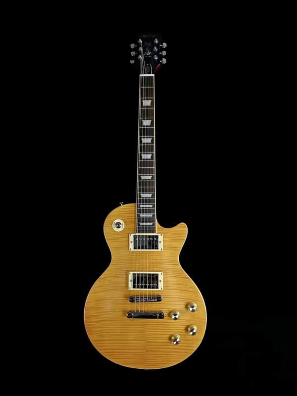 ChillCat Limited Custom Lemon Burst Solid Maple Cap, 5A Plus | Reverb