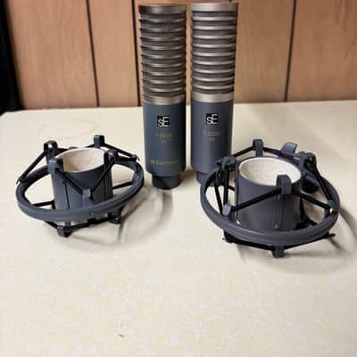 Pair sE Electronics R1 Ribbon Microphone 2011 - 2014 - Blue | Reverb