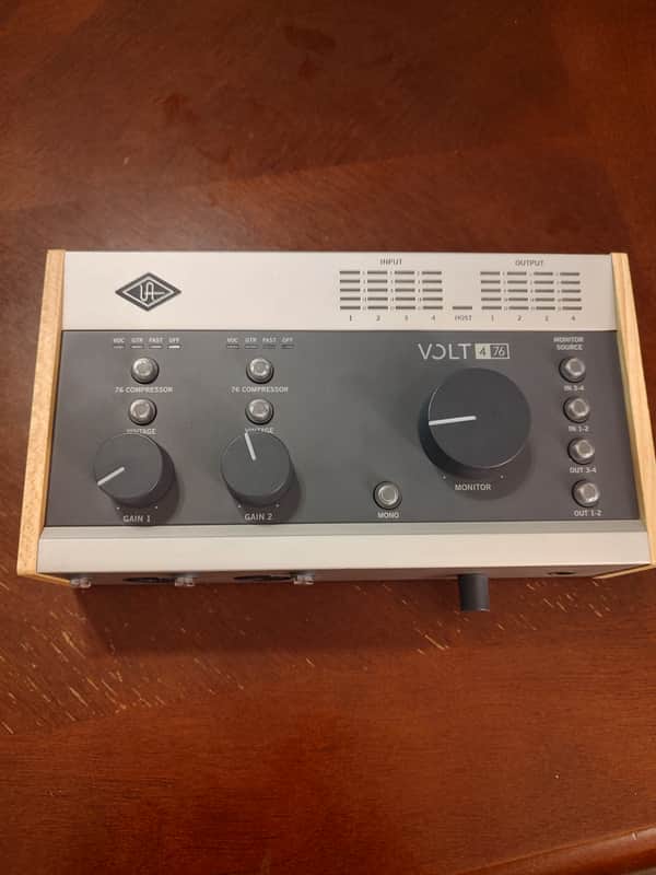 Universal Audio Volt 476 USB-C Audio Interface Tan / Gray | Reverb