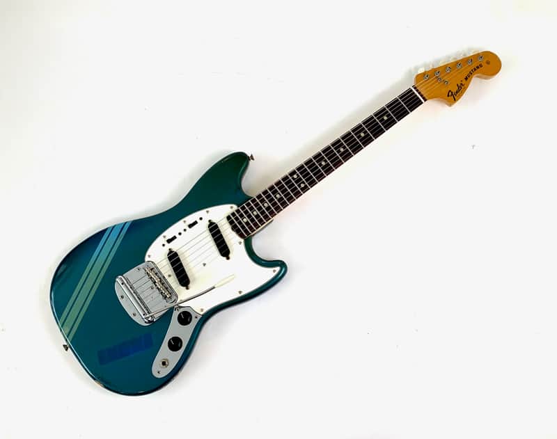Fender Mustang Competition 1974 Burgundy | Reverb