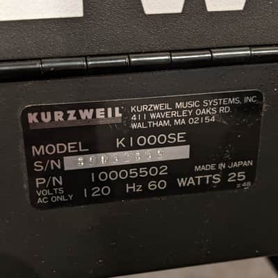Kurzweil K1000 SE (Special Edition) 76 Note Synthesizer With | Reverb