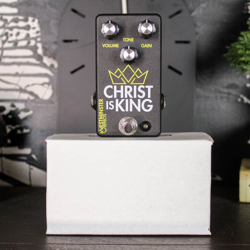 Preowned Westminster Christ Is King Overdrive Pedal w/ Box | Reverb