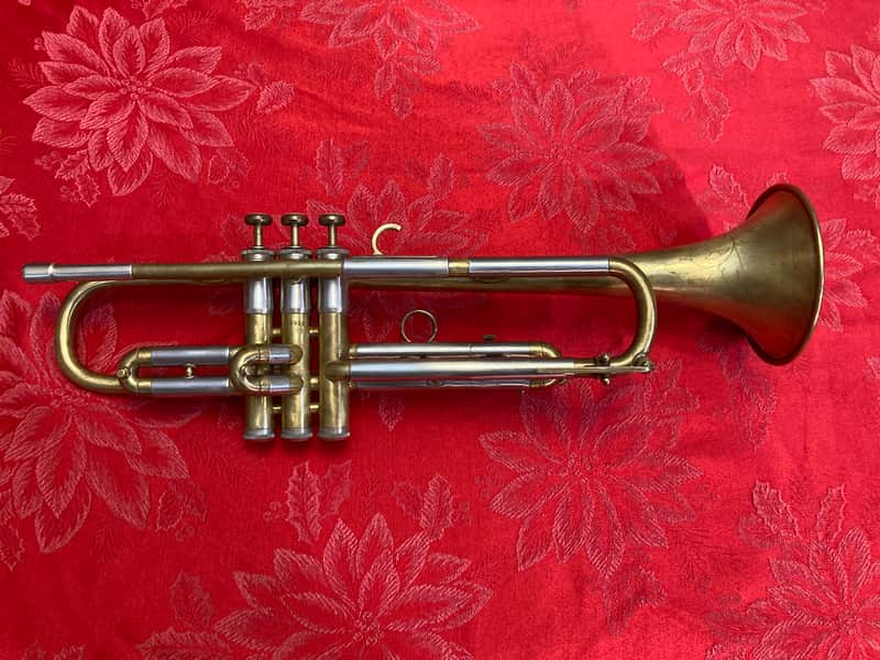 Martin Committee Trumpet 1957 - Raw Brass | Reverb