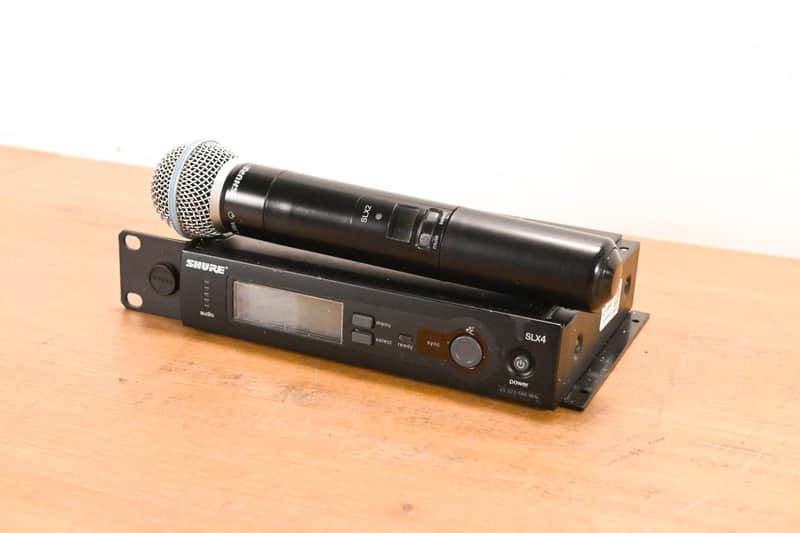 Shure SLX24/BETA58 Handheld Wireless System J3 572-596 MHz | Reverb