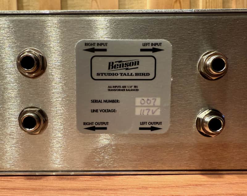 Benson Amps Studio Tall Bird | Reverb