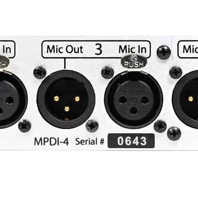 UTA MPDI-4 Undertone Audio - 4-channel Mic Preamp / DI | Reverb UK