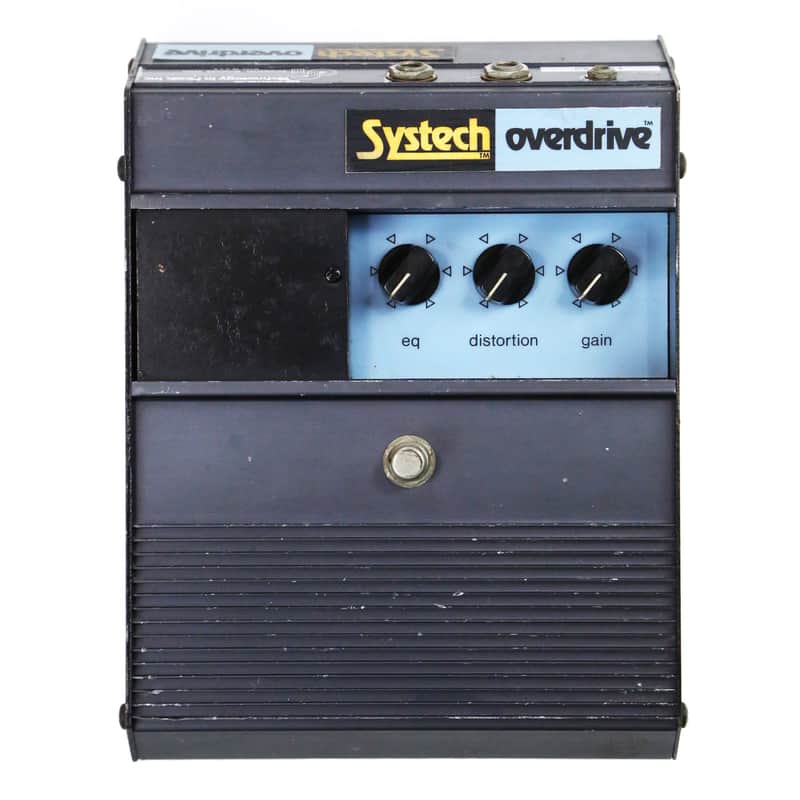1974 Systech Overdrive Effects Pedal – Vintage Original ’74 | Reverb