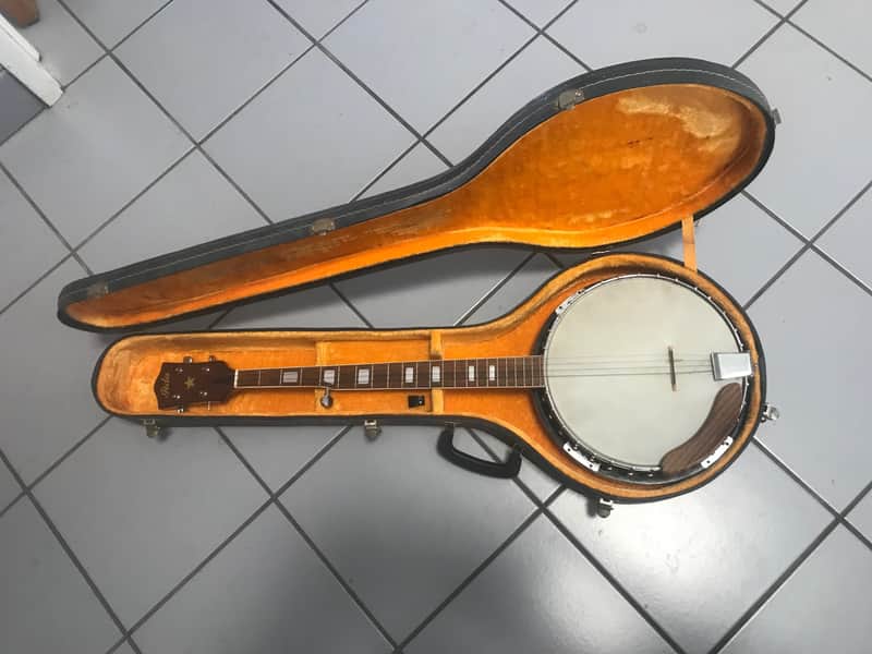 Vintage Lida 5-String Banjo from the 1970's with Hardshell | Reverb