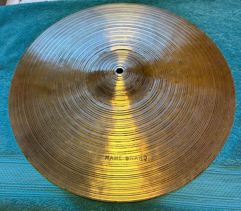 Name Brand 17" Signature Paper Thin Crash Cymbal, 768 Grams | Reverb