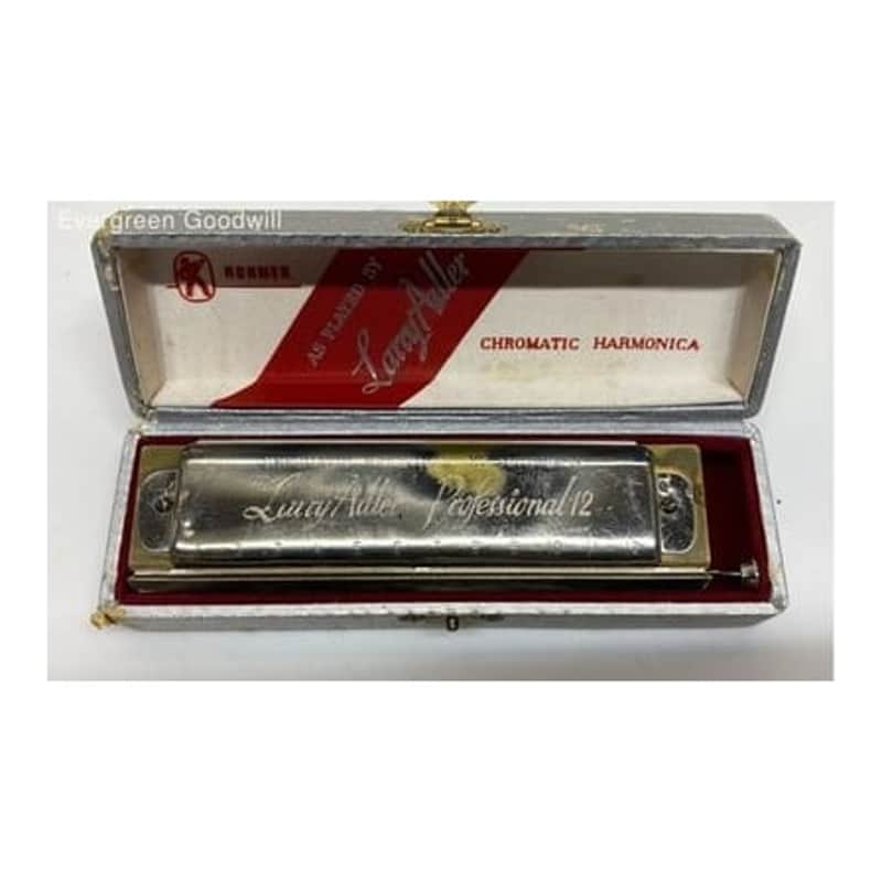 Larry Adler Professional 12 Chromatic Harmonica -- Vintage, | Reverb