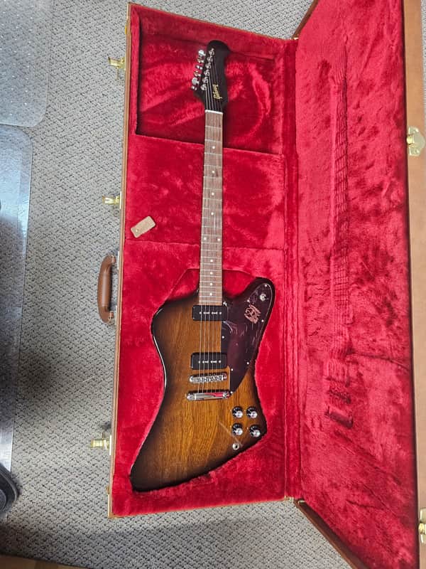 Gibson Firebird Studio 2018 - Vintage Sunburst P90 NOS | Reverb