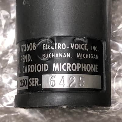 Electro-Voice EV 666 Supercardioid Dynamic Microphone w/ | Reverb