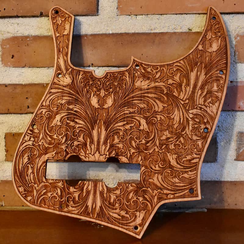 Custom Pickguard for Fender Jazz Bass Standard – Unique | Reverb
