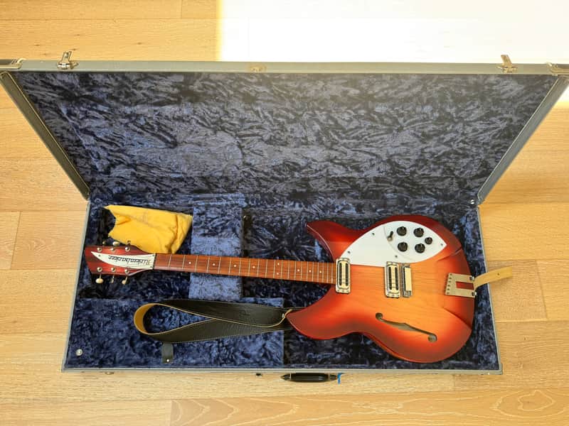 1998 Rickenbacker Model 1997 Rose Morris Reissue - Fireglo | Reverb