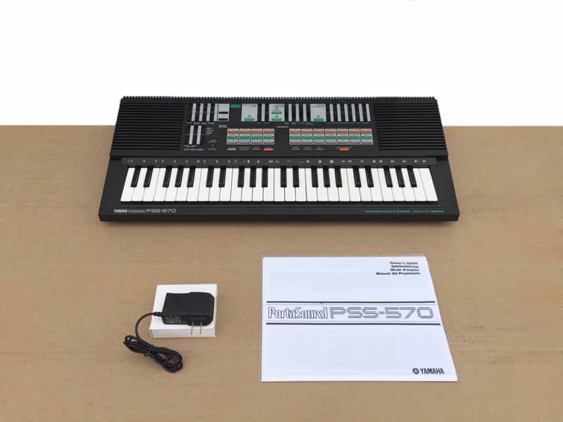 Yamaha PSS-570 FM Synthesizer Keyboard ( Soundblaster SEGA | Reverb