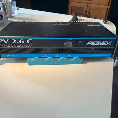 Peavey PV 2.6C Stereo Power Amplifier with rack mount | Reverb