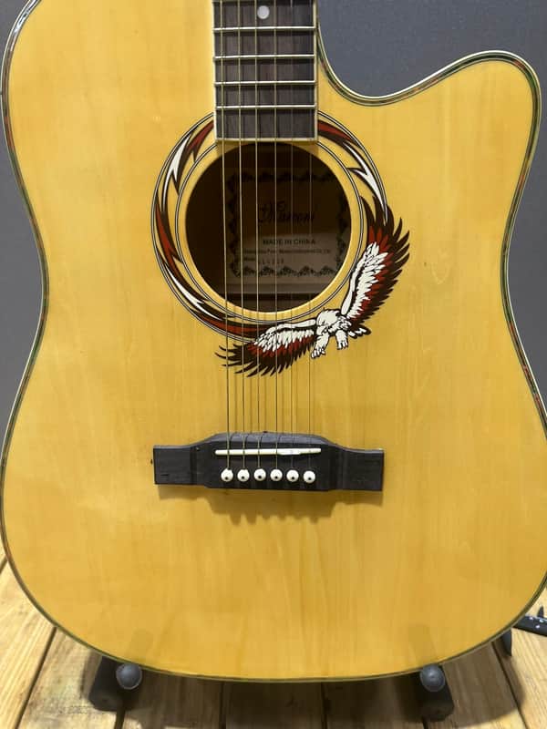 Maraconi acoustic guitar single cut | Reverb