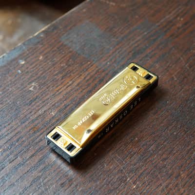 Lee Oskar Japan 25th Anniversary F Major Diatonic Gold | Reverb