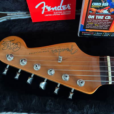 Rare 1999 Fender Chris Rea "Pinky" Signature Stratocaster | Reverb
