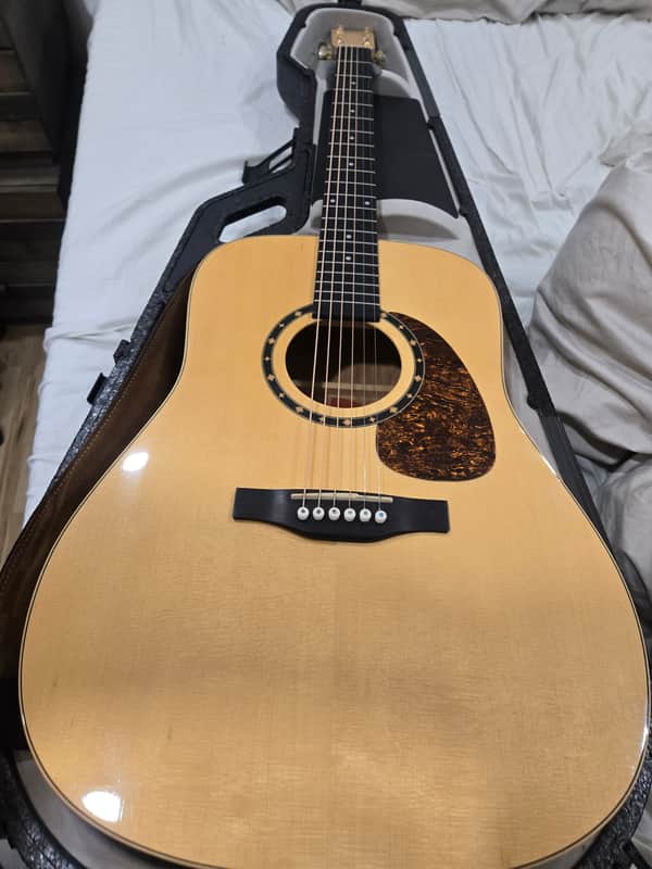 Norman B50 Studio 2015 - Flamed maple body with Sitka spruce | Reverb