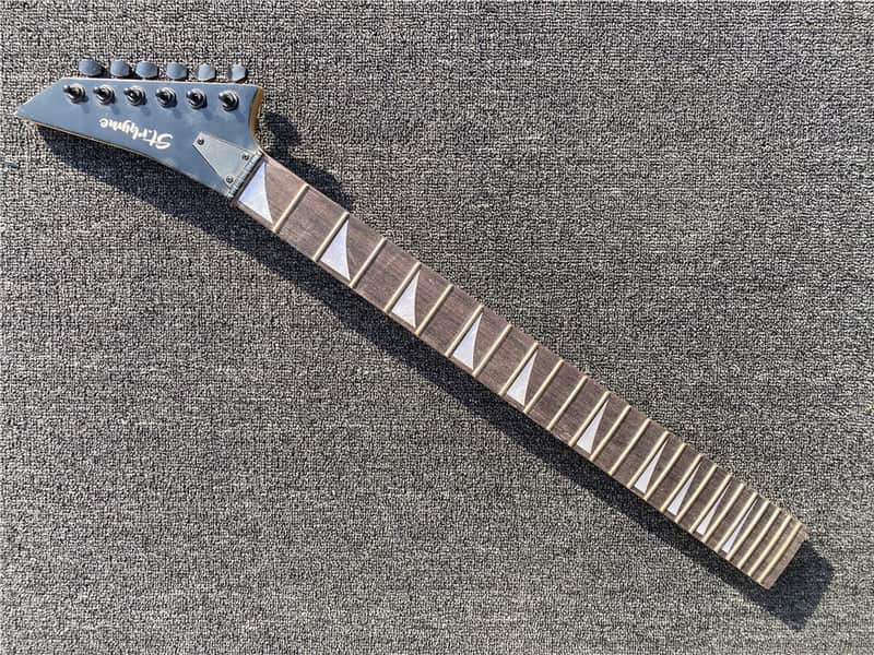 Reversed Headstock Electric Guitar Maple Neck, 24 Frets | Reverb