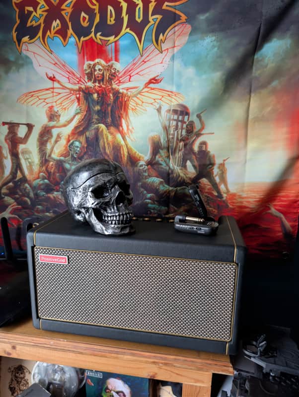 Positive Grid Spark 40 and Nux Wireless Transmitter/Receiver | Reverb