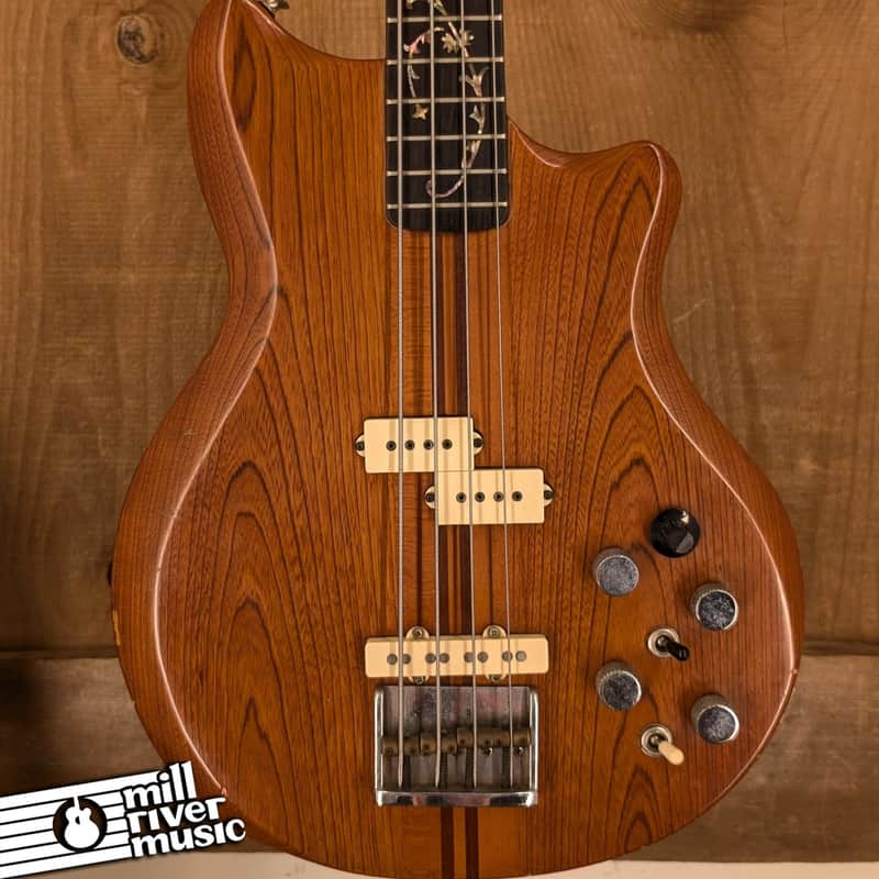 Matao Electric Bass, Natural, P/J Pickups, Neck-Through, Gig | Reverb
