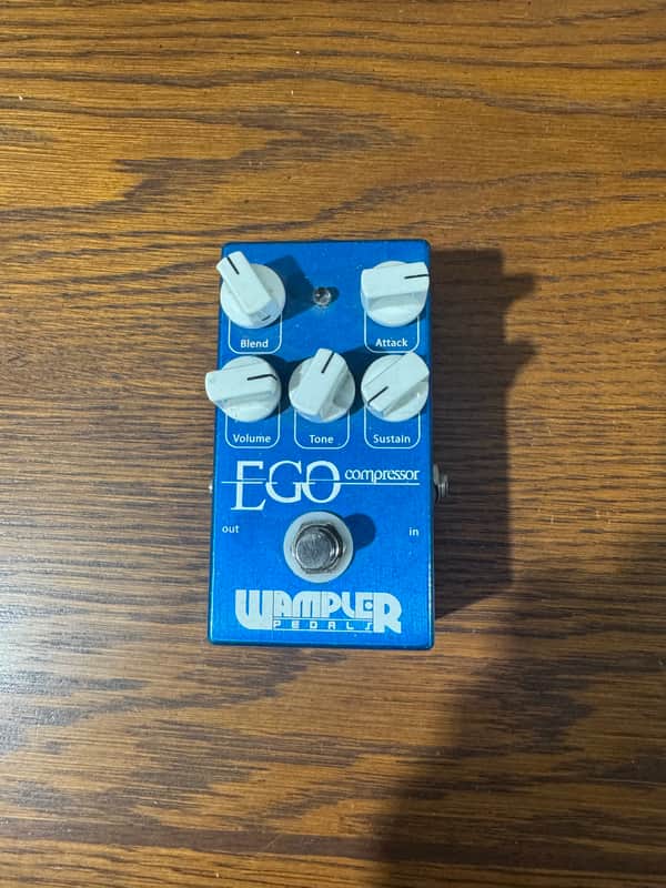 Wampler Ego Compressor V2 (Small Logo) 2010s - Blue | Reverb