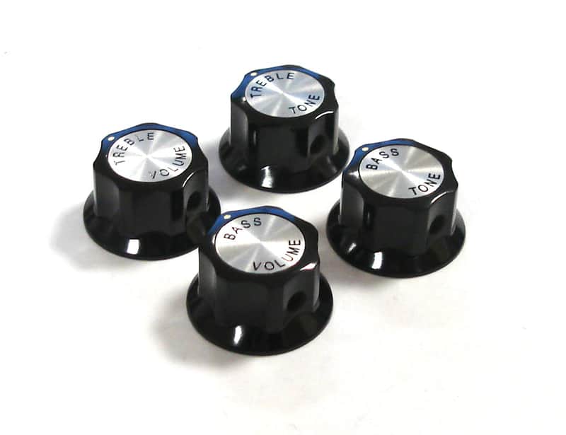 Rickenbacker Part 03570 - Standard Knob Set of 4 for Bass | Reverb
