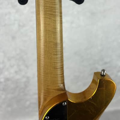 Bacci Marleo V 32" five string bass in Medici Gold (24 karat | Reverb