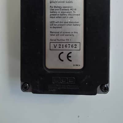 DOD FX69B Grunge 1998 - 2007 - Purple | Reverb